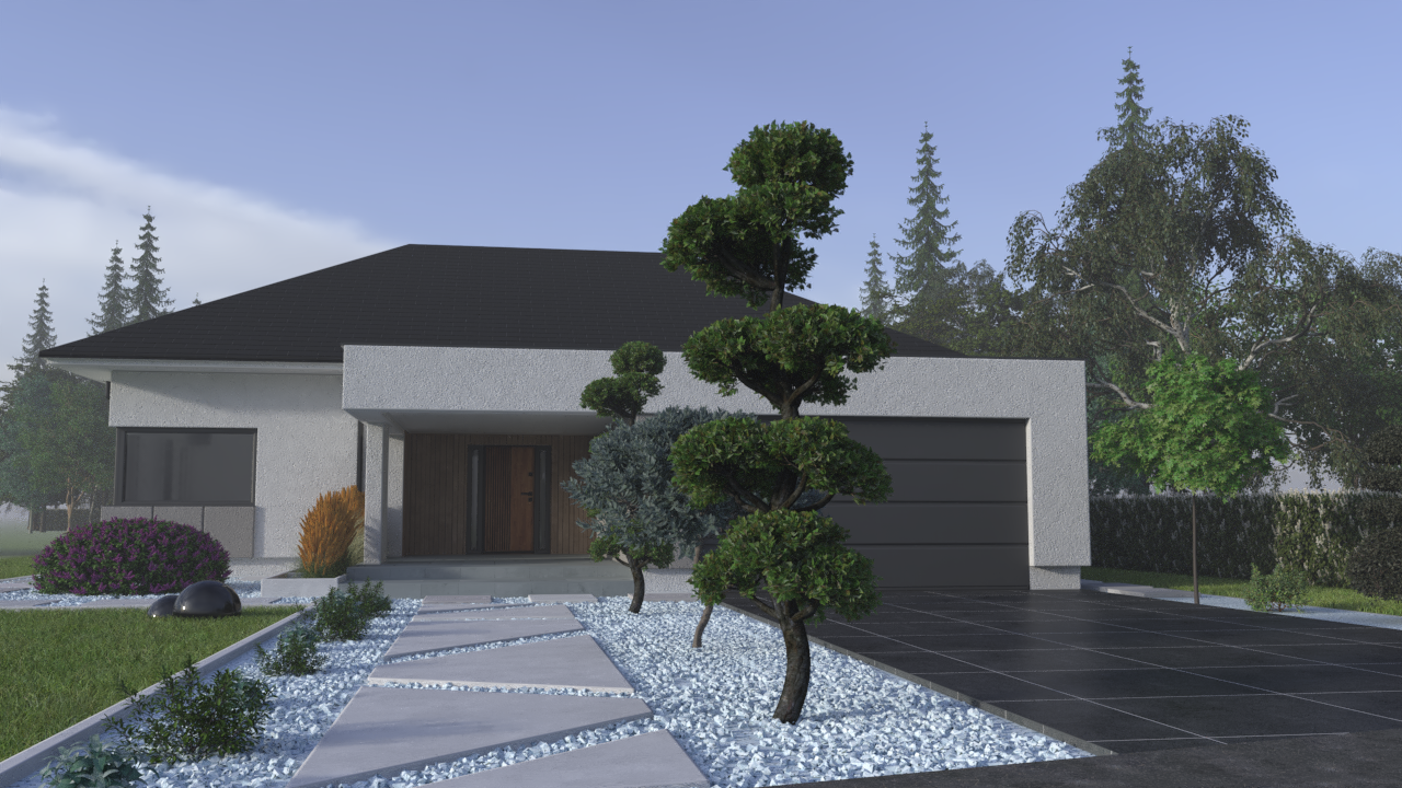Kostka przed domem - Arquitecto